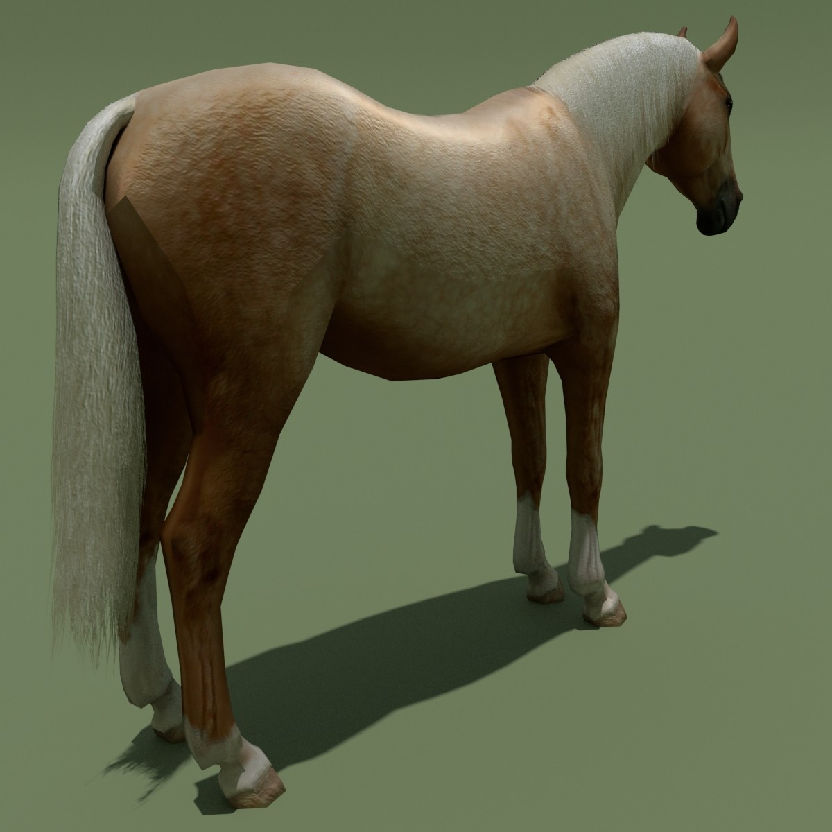 ArtStation - LowPoly Horses Pack | Resources