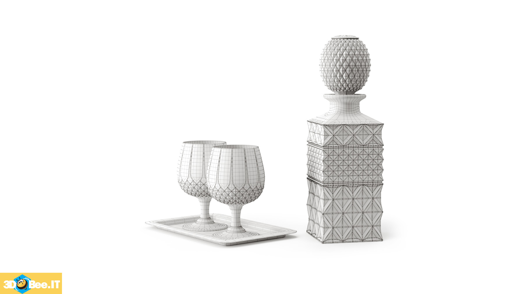 ArtStation - Alcohol Tray | Resources