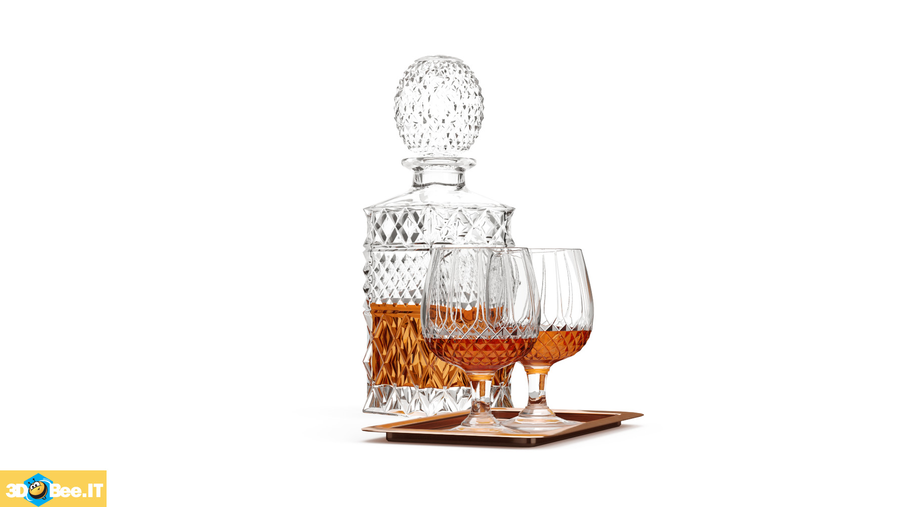 ArtStation - Alcohol Tray | Resources