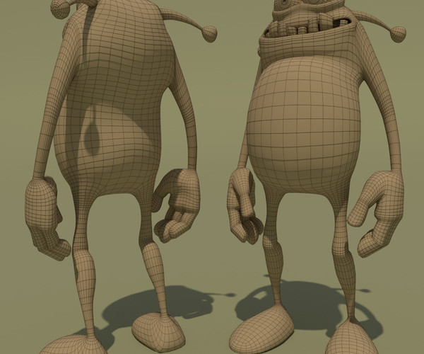 ArtStation - Animated Cartoon Monster Spotty | Resources