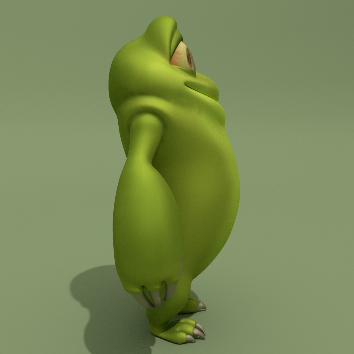 ArtStation - Cartoon Monster Froggy | Resources
