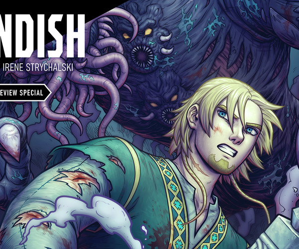 ArtStation - FIENDISH Preview Book | Books & Comics