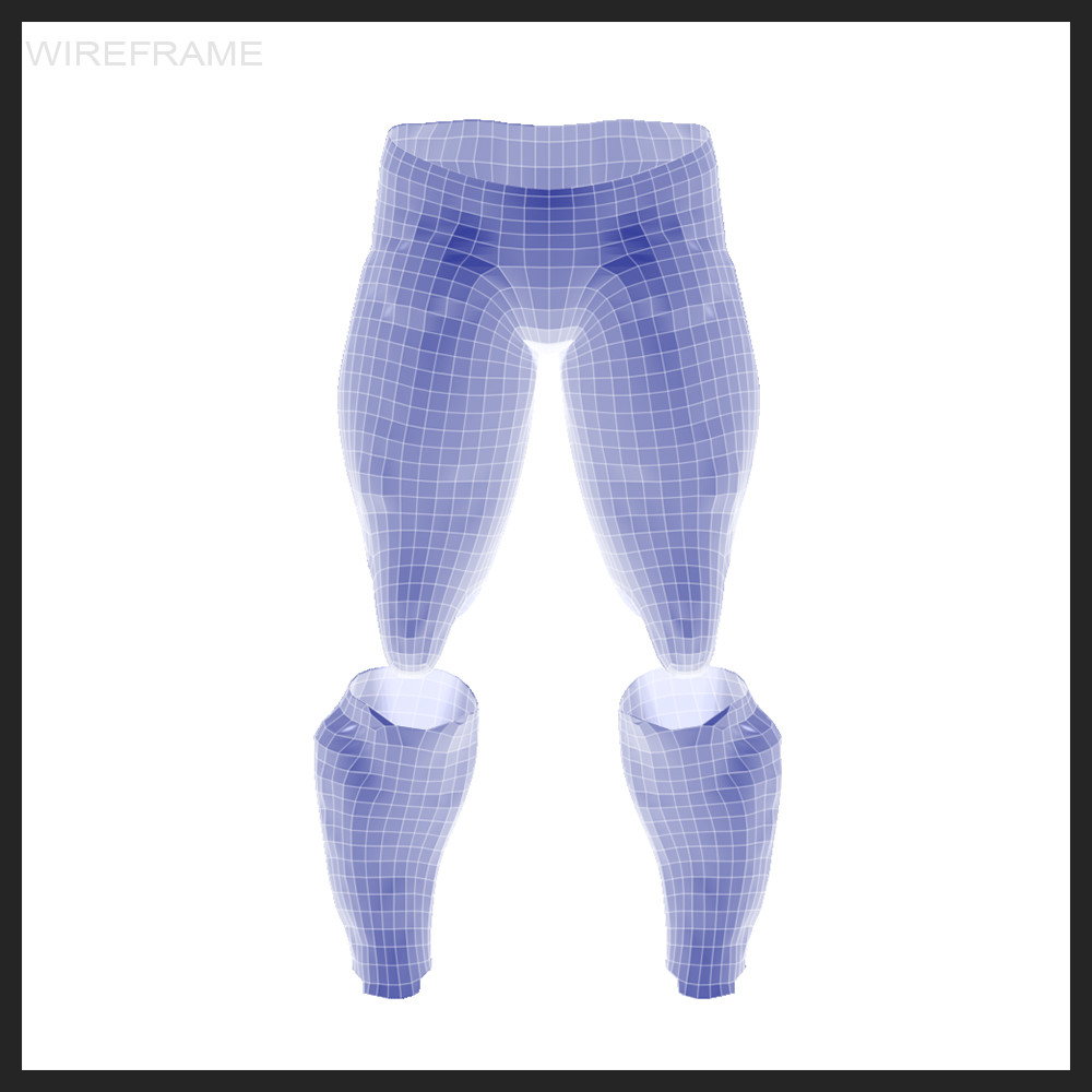 ArtStation - Scifi Legs Number01 - 3D Asset Game Model PBR - 3D model ...