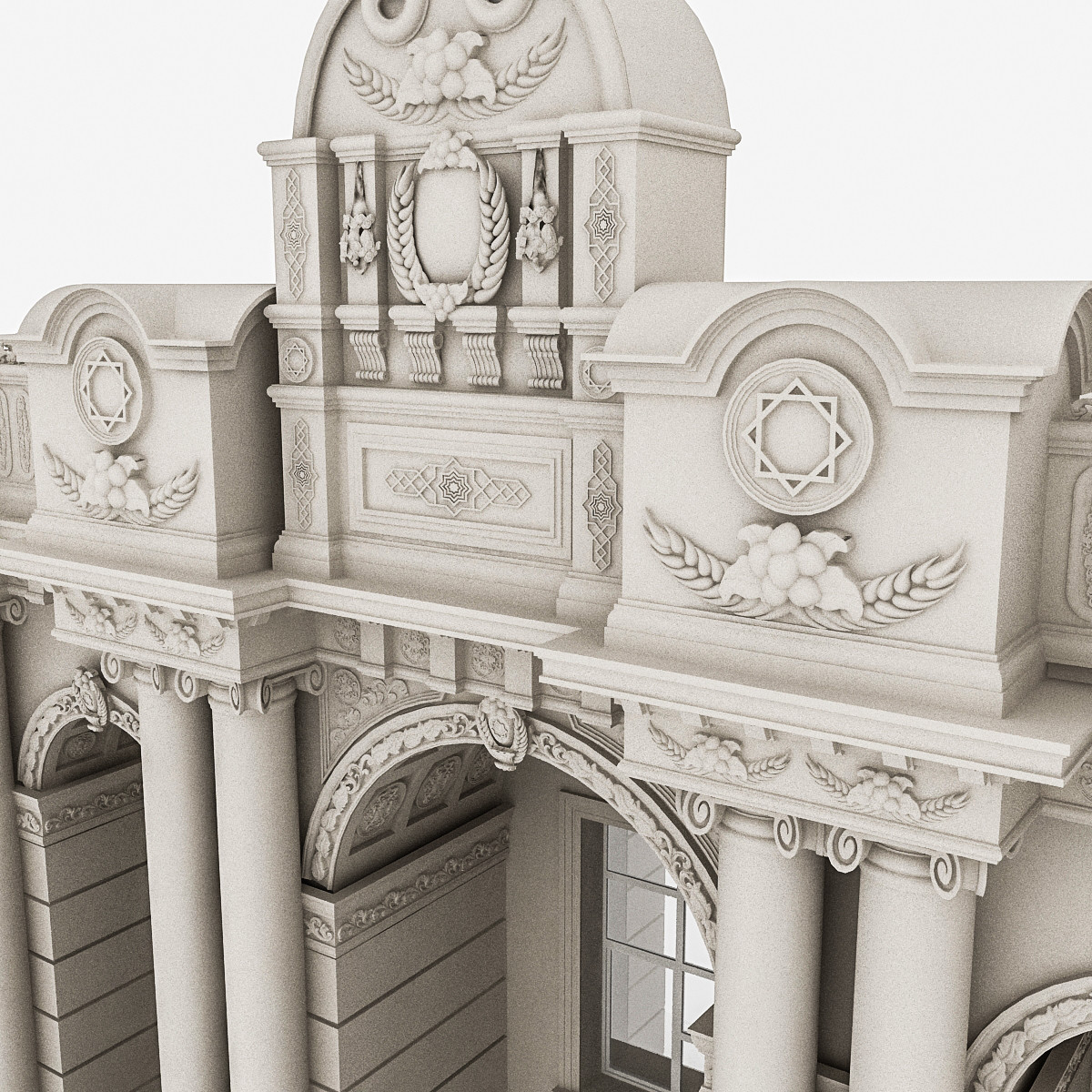 ArtStation - Classic Building Door System 2 | Game Assets