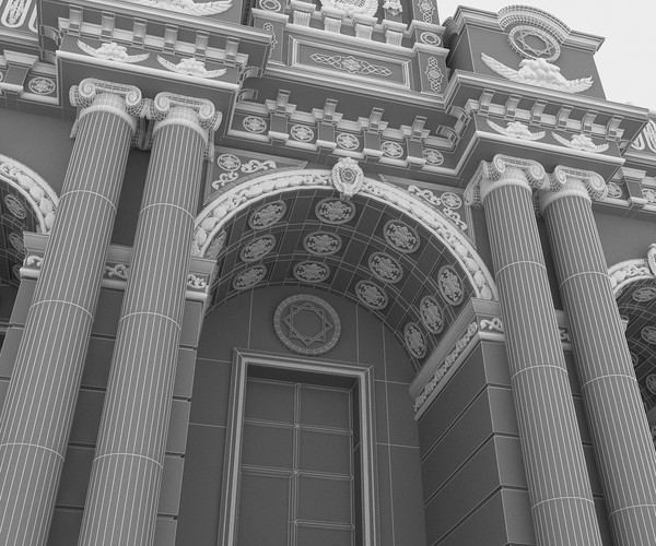 ArtStation - Classic Building Door System 2 | Game Assets