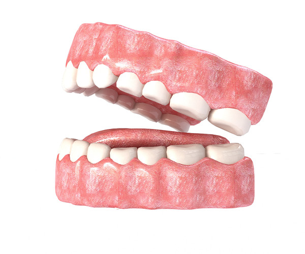 ArtStation - Realistic Mouth teeth | Resources