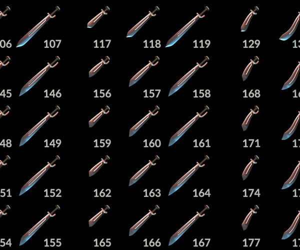 ArtStation - Sword Generator | Game Assets