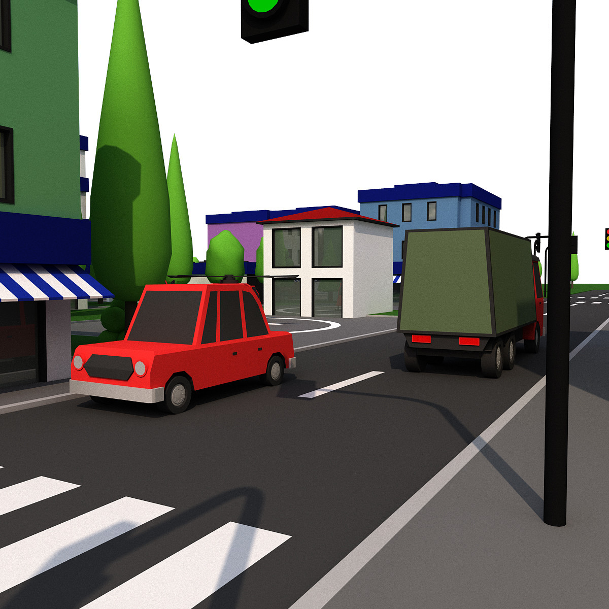 ArtStation - Cartoon City | Game Assets