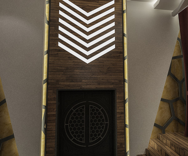 ArtStation - Theater Hall Concept | Game Assets
