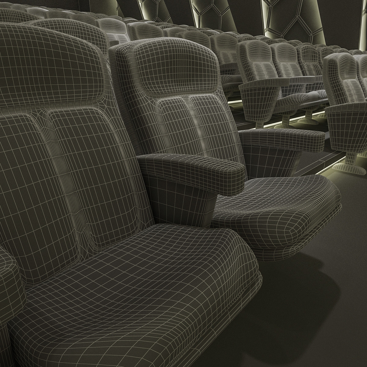 ArtStation - Theater Hall Concept | Game Assets