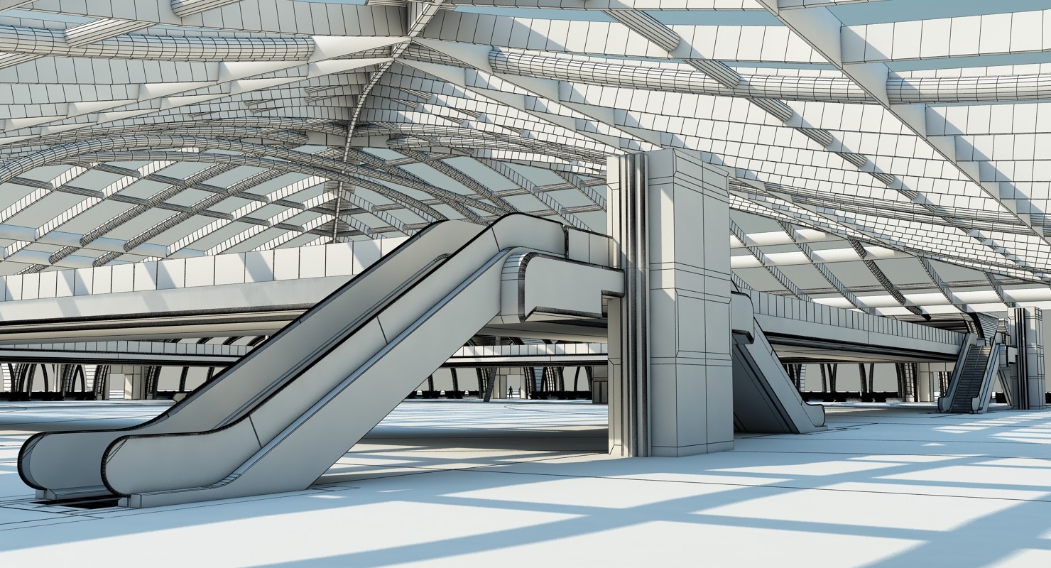 ArtStation - Futuristic Architectural Structure | Resources