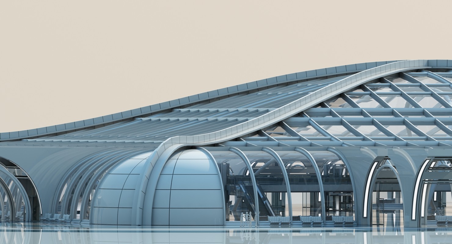 ArtStation - Futuristic Architectural Structure | Resources