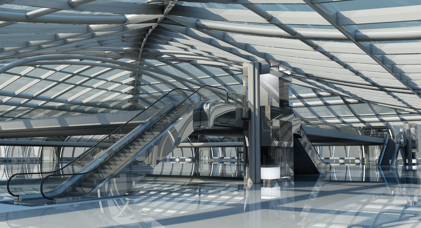 ArtStation - Futuristic Architectural Structure | Resources