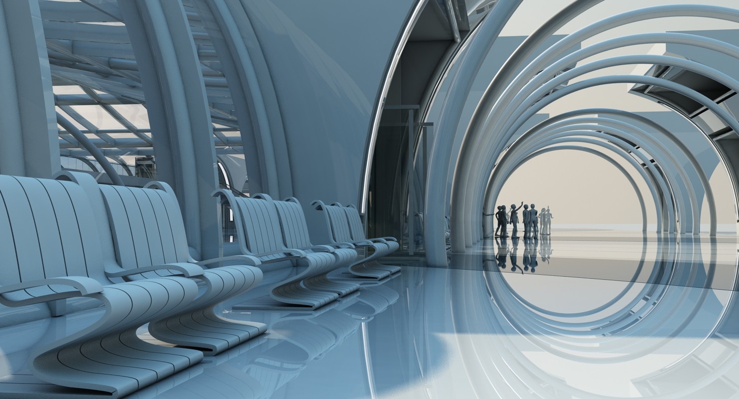 ArtStation - Futuristic Architectural Structure | Resources