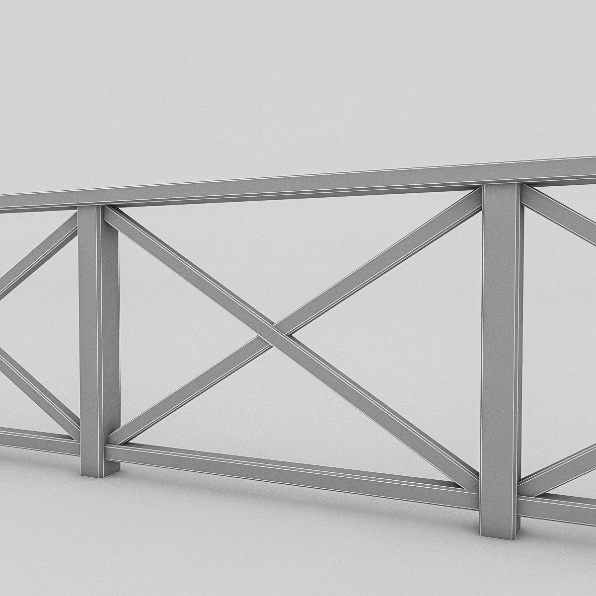 ArtStation - Wood Railing (3) | Game Assets