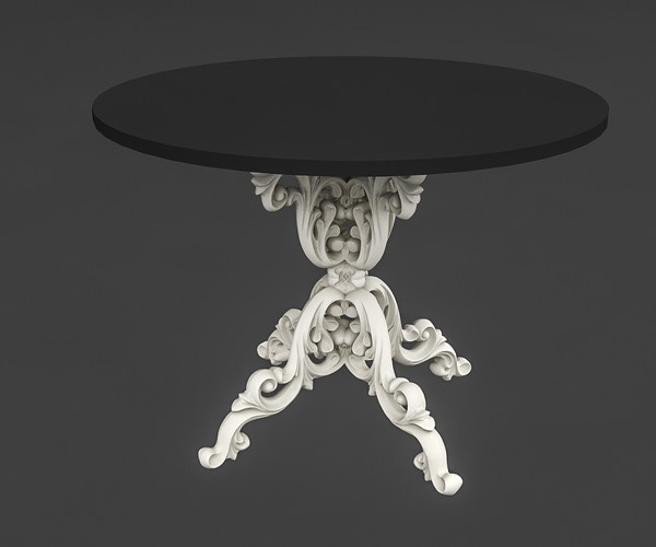 ArtStation - classic patterned table 02 | Resources