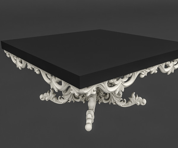 ArtStation - classic patterned table 03 | Resources
