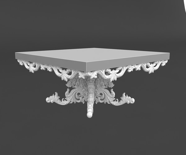 ArtStation - classic patterned table 03 | Resources