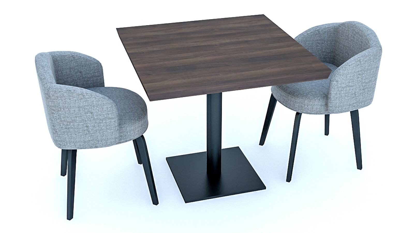 ArtStation - Cafe Table And Chairs | Game Assets