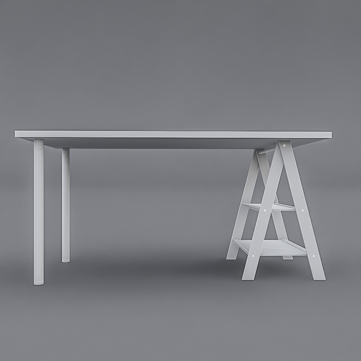 ArtStation - Wooden Work Table | Game Assets