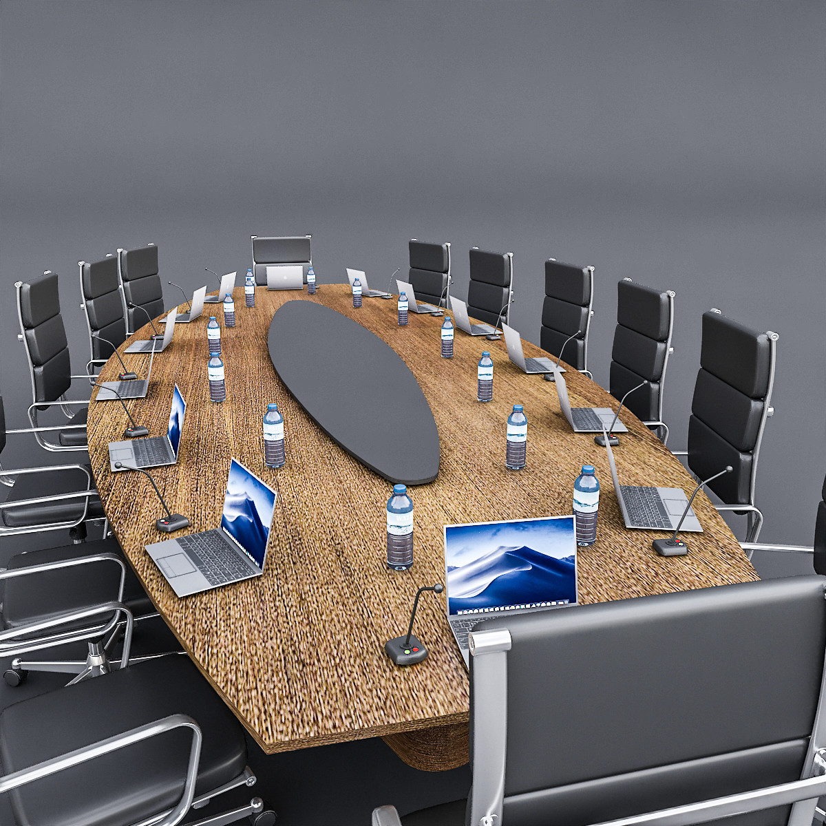 ArtStation - Meeting Table 01 | Game Assets
