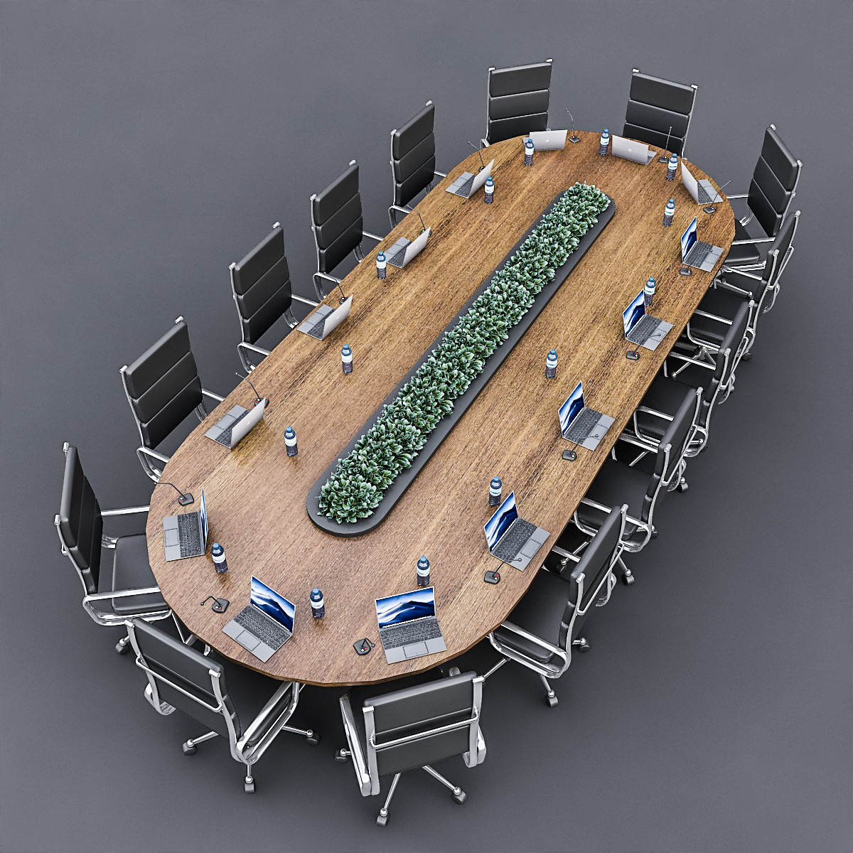 ArtStation - Meeting Table 3D Model 04 | Game Assets