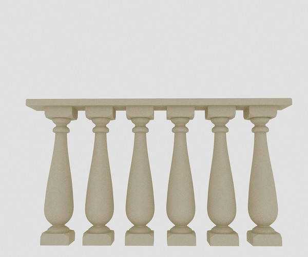 ArtStation - Classical Railing | Resources