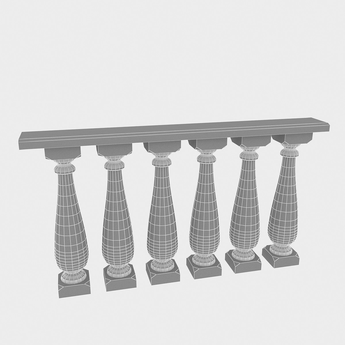 ArtStation - Classical Railing | Resources