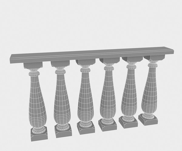 ArtStation - Classical Railing | Resources