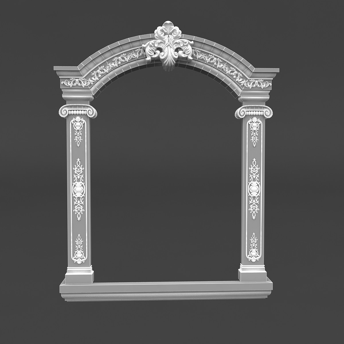 ArtStation - classic patterned window 01 | Resources