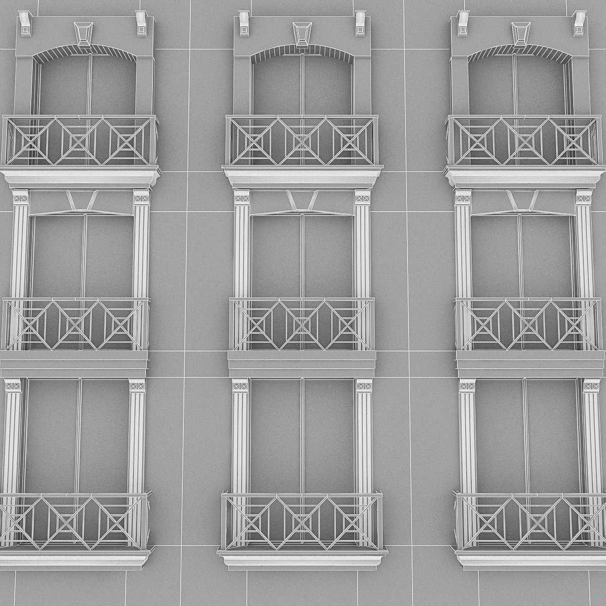 ArtStation - Window Frame 01 | Resources