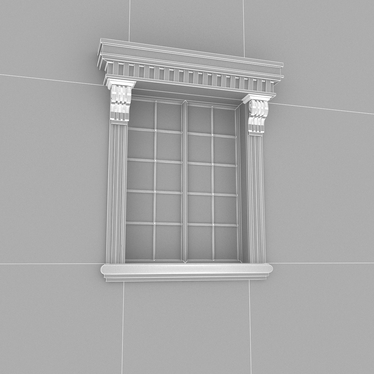 ArtStation - Window Frame 06 | Resources