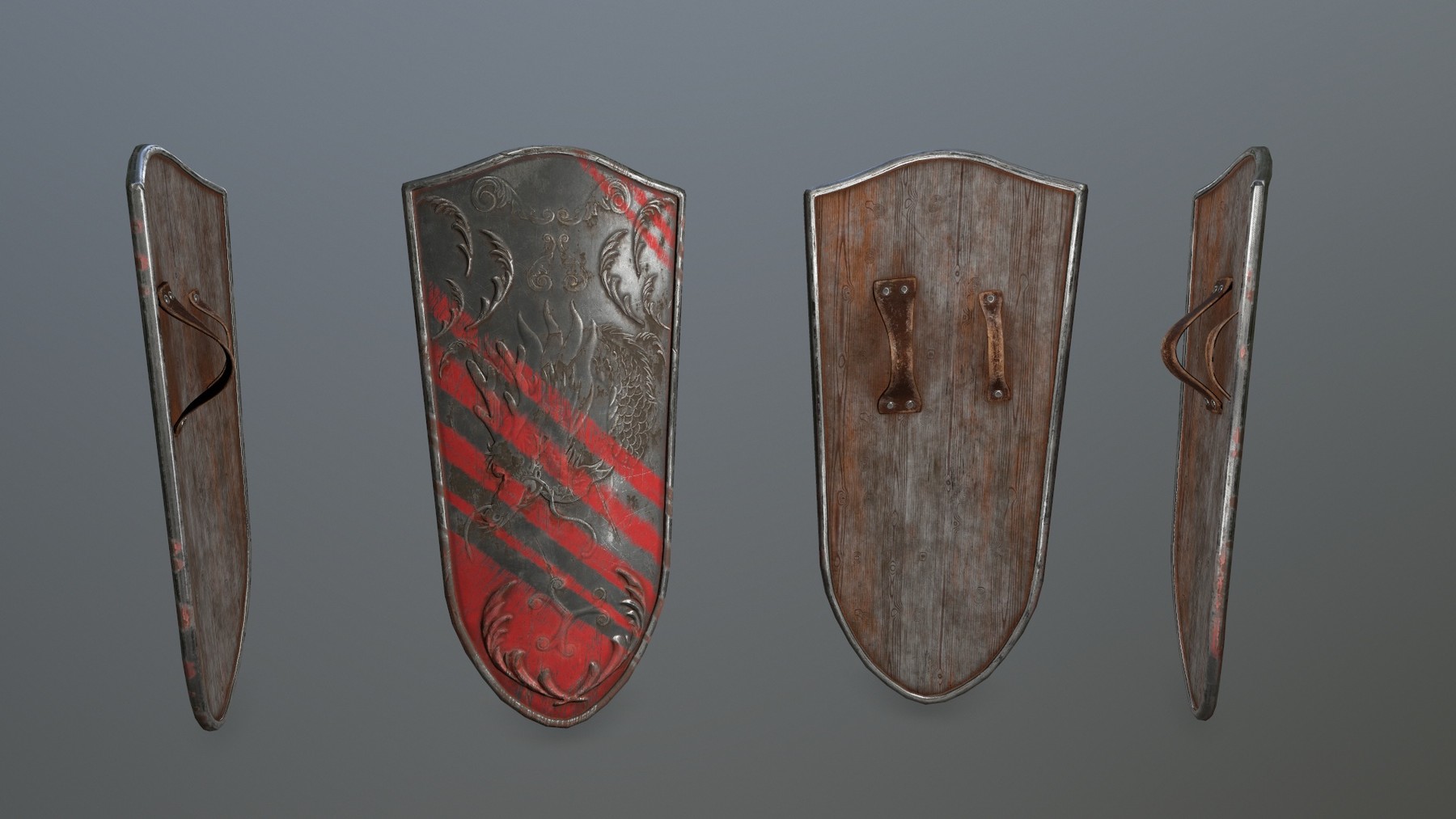 ArtStation - shield set 1 | Game Assets