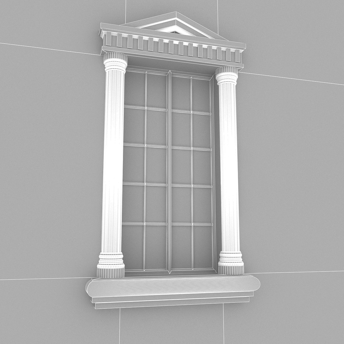 ArtStation - Window Frame 17 | Resources