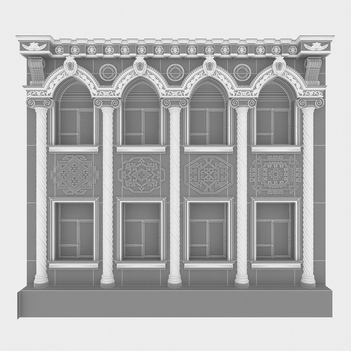 ArtStation - Classic Building Window System | Resources
