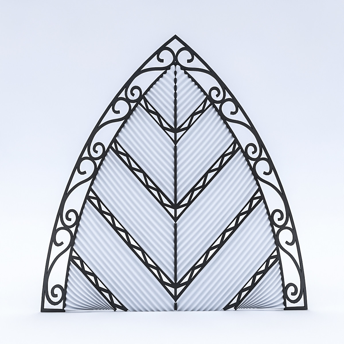 ArtStation - Leaf Wall Panel | Resources