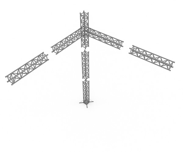 ArtStation - Modular scaffolding Model | Resources