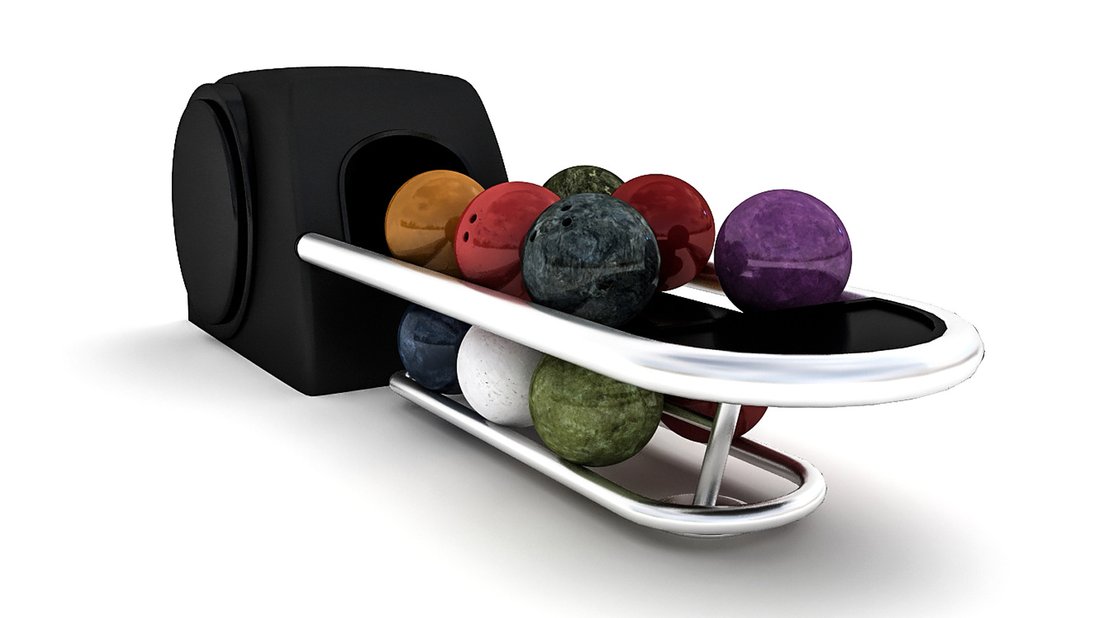 ArtStation - Bowling Ball Machine Model | Resources