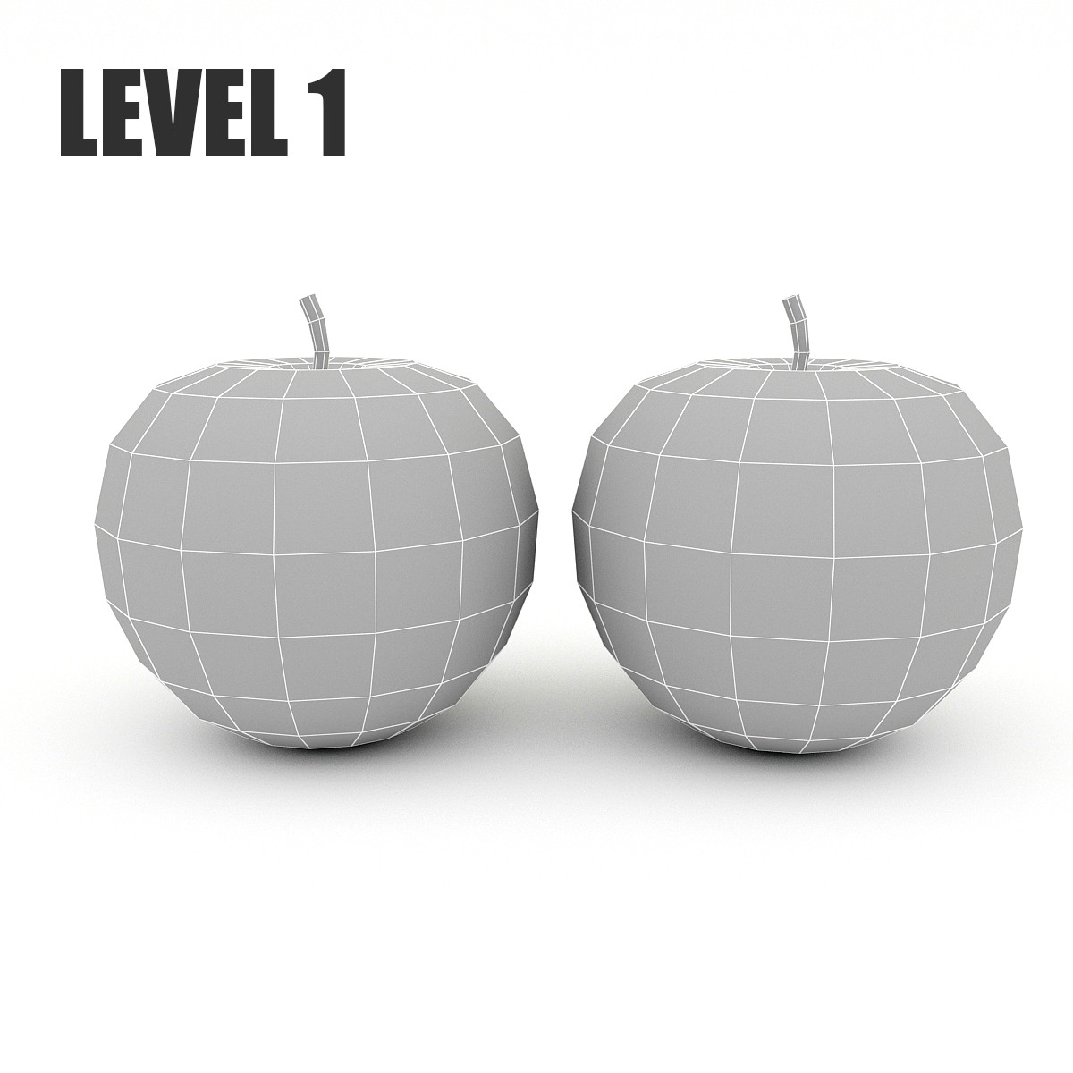 ArtStation - 3D Apple Model | Resources