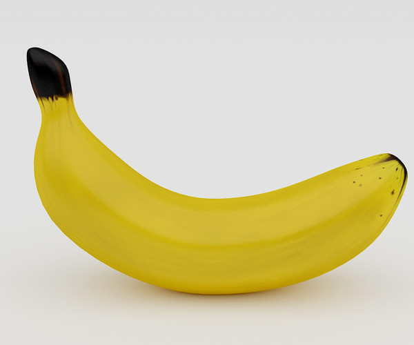 ArtStation - 3D Banana Model | Resources