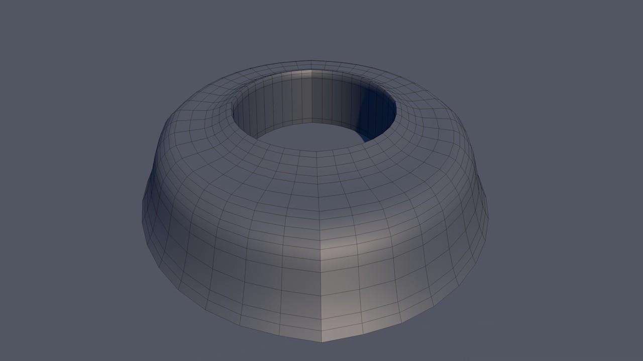 ArtStation - Oval Public Seat 3D Model | Resources