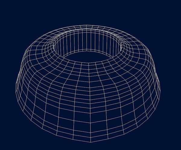 ArtStation - Oval Public Seat 3D Model | Resources