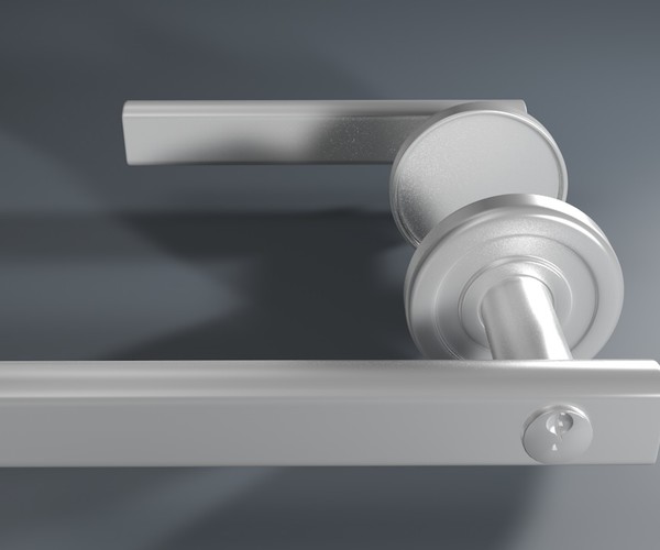 ArtStation - Door Lever 2 3D Model | Resources