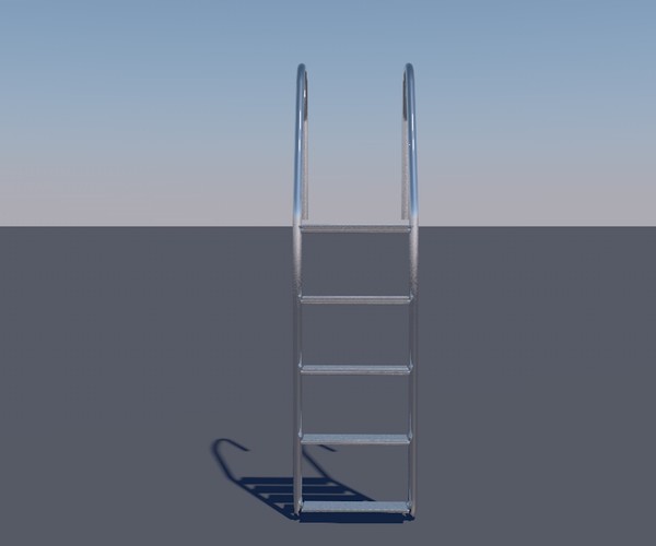 ArtStation - Pool Ladder 3D Model | Resources