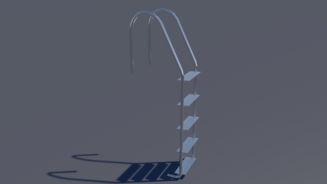 ArtStation - Pool Ladder 3D Model | Resources
