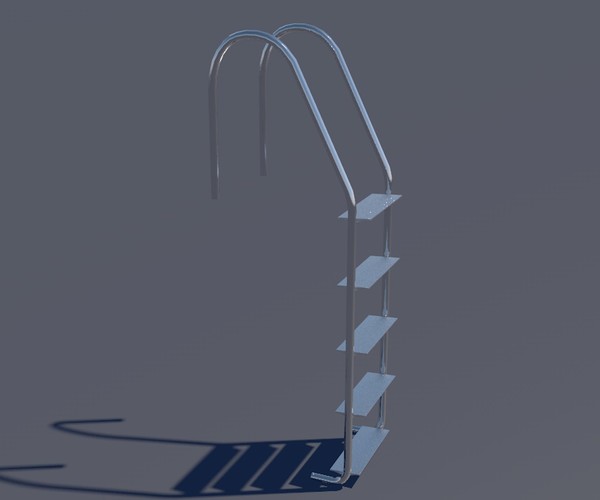 ArtStation - Pool Ladder 3D Model | Resources