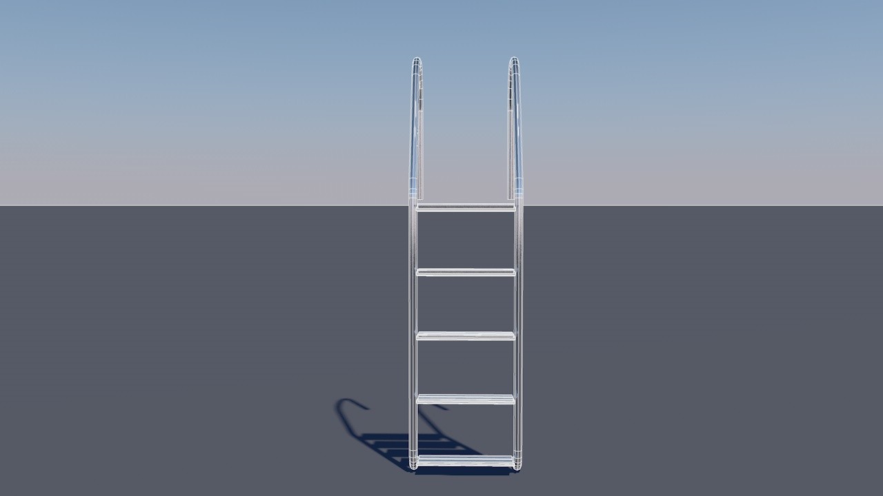 ArtStation - Pool Ladder 3D Model | Resources