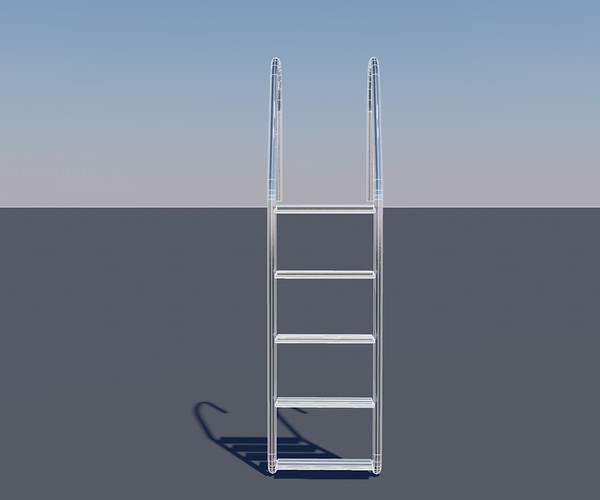 ArtStation - Pool Ladder 3D Model | Resources