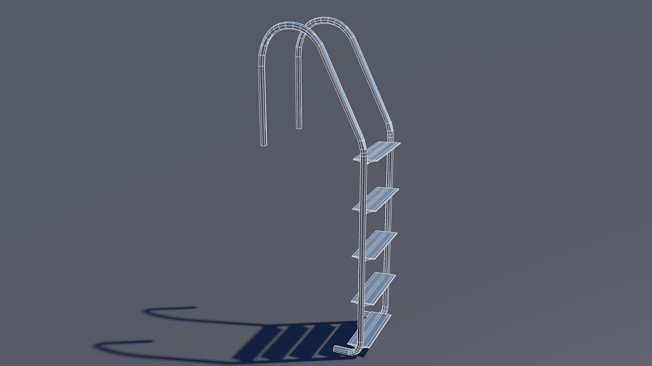 ArtStation - Pool Ladder 3D Model | Resources