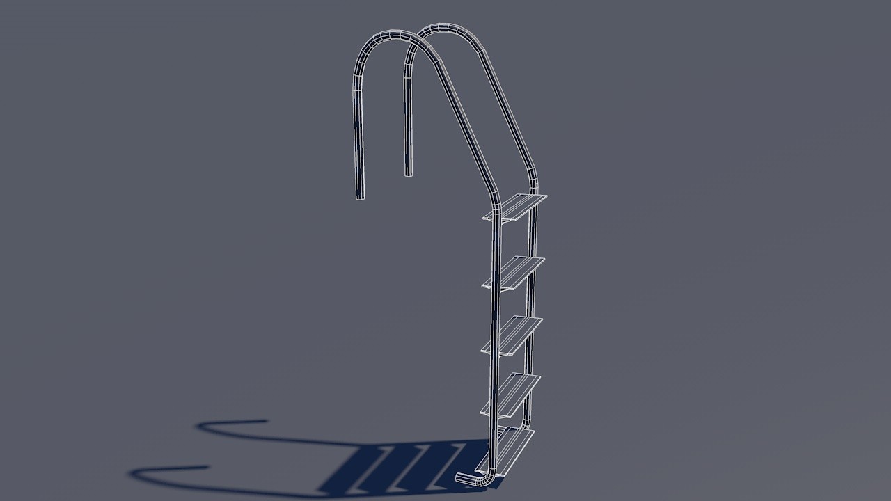 ArtStation - Pool Ladder 3D Model | Resources